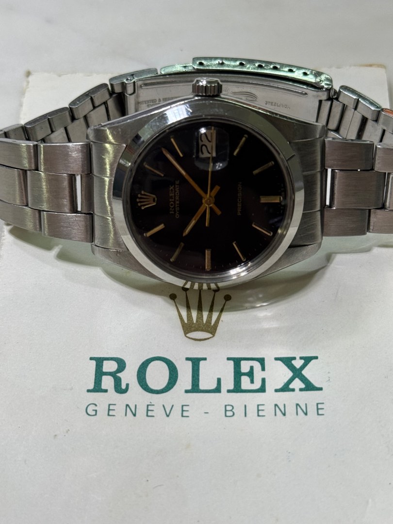1981 Vintage Rolex 6694 with Original Certificate and Receipt ...