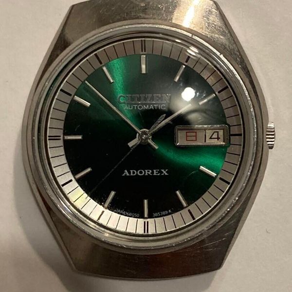 Citizen Adorex 4-385284K Men's Watch Automatic Rare Vintage USED from ...