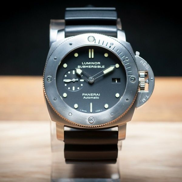 Panerai Luminor Submersible 1950 Titanium 47mm - PAM00305 PAM 305 ...