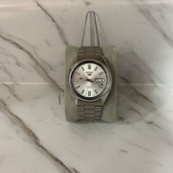 Seiko 5 Sports Silver Men's Watch - SNXS73K1 READ DESCRIPTION ...