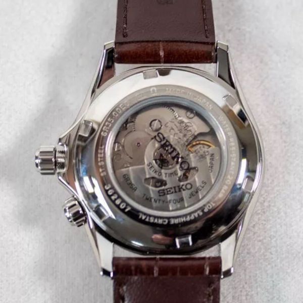 Seiko Prospex Alpinist SPB121 Green/Leather Automatic Men's Watch Brand ...