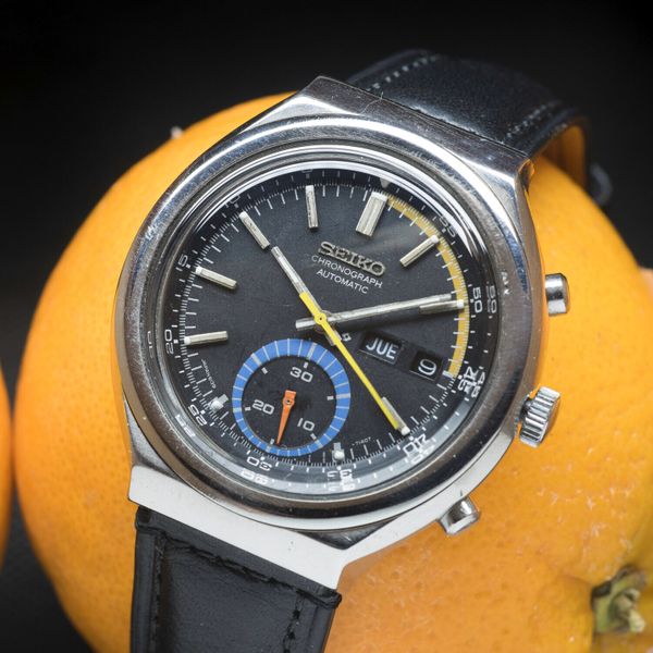 Vintage (Jul 1970) SEIKO "Blue Eye" 6139-7060 chronograph, serviced ...