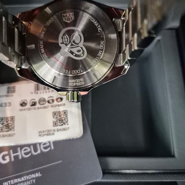 Tag Heuer Aquaracer Hulk new with tags | WatchCharts Marketplace