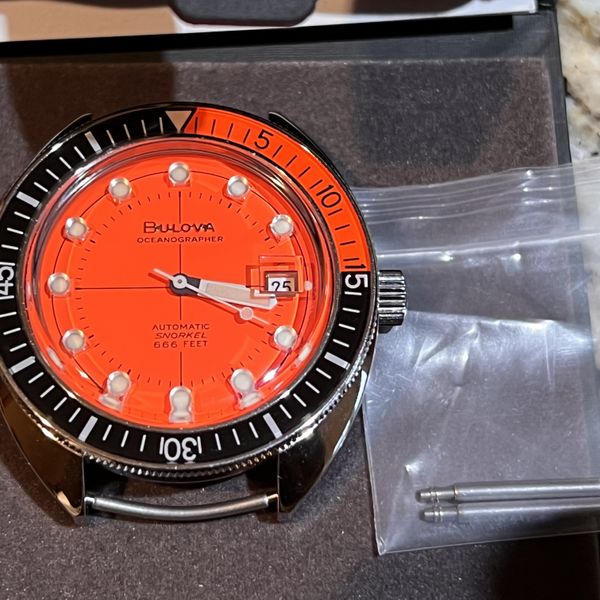 [$395 USD] Bulova Devil Diver amazing orange dial | WatchCharts