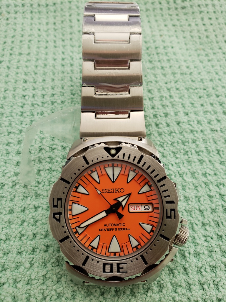 FS: Excellent Seiko SRP309 2nd Gen Orange Monster | WatchCharts
