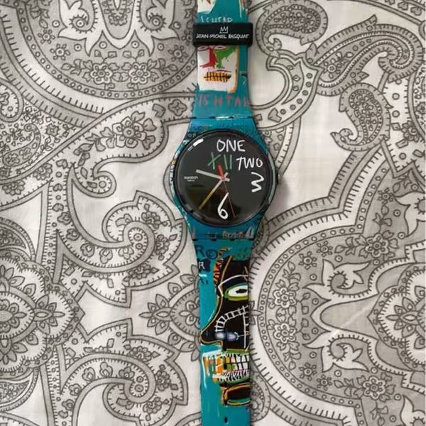 Swatch x Jean-Michel Basquiat Watch | WatchCharts Marketplace
