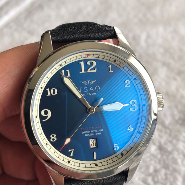 [WTS] Tsao Baltimore Founders Edition Sunray Blue Dial | WatchCharts ...