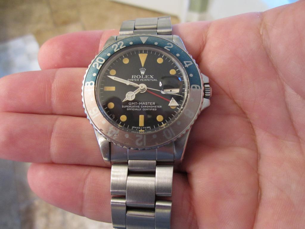 FS Rolex GMT 1675 With Pepsi and Black Bezels | WatchCharts Marketplace