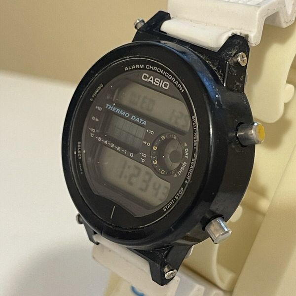 Casio DW-6100 Thermo Sensor G-shock Vintage Watch Japan | WatchCharts ...