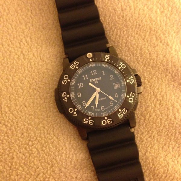 Traser P-6504 Black Storm Pro | WatchCharts Marketplace