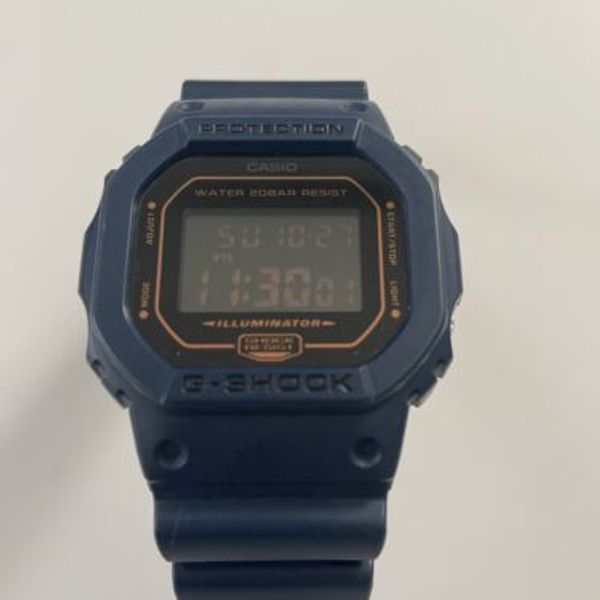 Casio G-Shock DW-5600BBM 3229 Digital Watch Negative Display ...