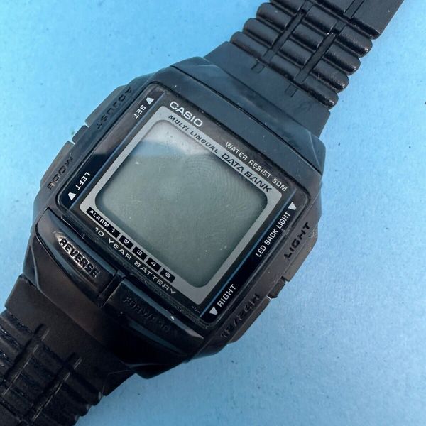 CASIO DATA BANK DB 36 MENS WATCH DIGITAL | WatchCharts Marketplace