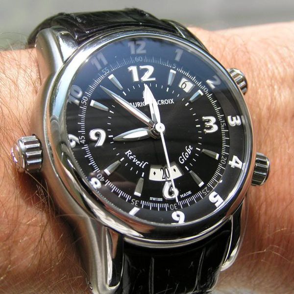FS: Maurice LaCroix Reveil Globe GMT/Alarm Automatic | WatchCharts ...