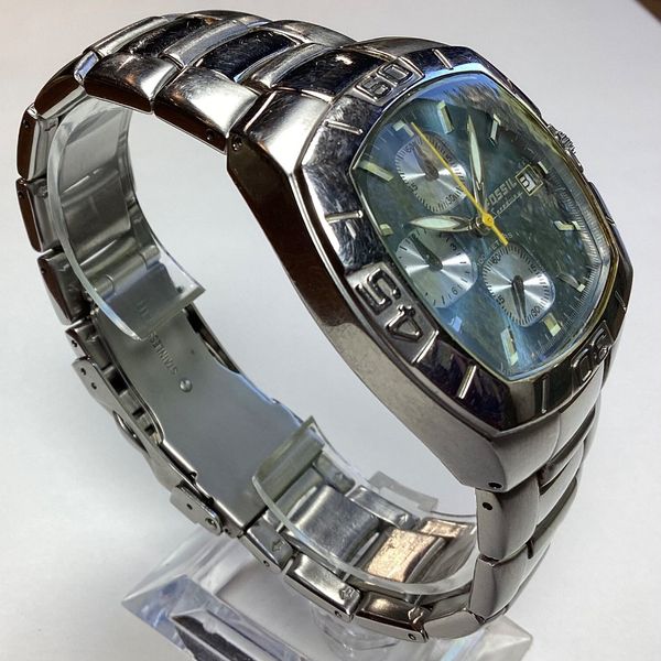 Fossil Blue Mens Watch Speedway Chronograph Date 100m CH-2369 New ...