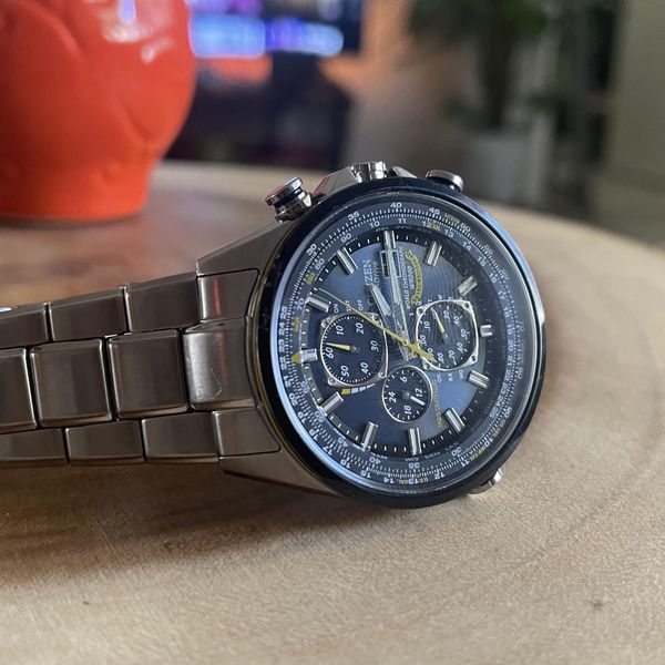 [WTS] Citizen Watch Blue Angels EcoDrive Radio Controlled H800-S081157 ...