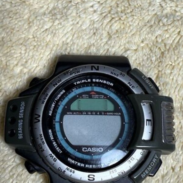 CASIO ATC-1200 Triple Sensor Men's Watch --For Repair /Parts ...
