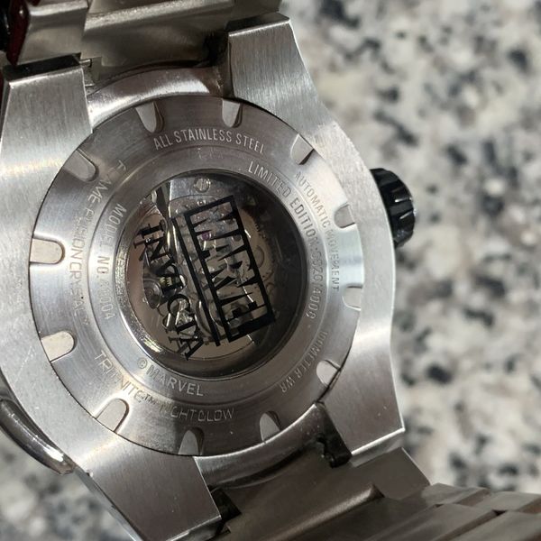 Limited Edition 0020/4000 Marvel Punisher Invicta Menâ s Watch. 41004 ...