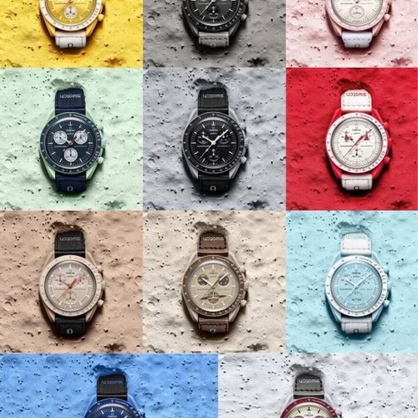 Swatch x Omega moonswatch watches FULL SET | WatchCharts Marketplace