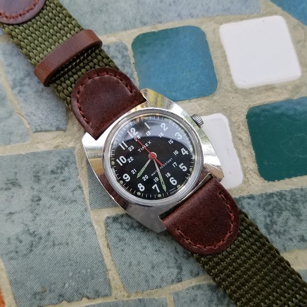 [WTS] Vintage Timex Military Style Cushion Case - $90 | WatchCharts ...