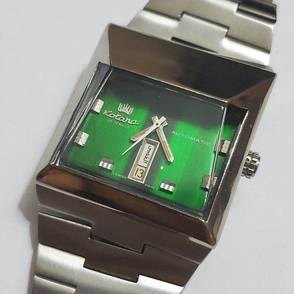 Kotana Spaceman Day-Date Green Gradient Dial | WatchCharts Marketplace