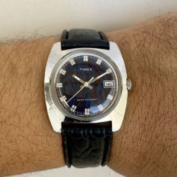 Vintage TIMEX Watch Mens Hand Winding 1970 | WatchCharts Marketplace