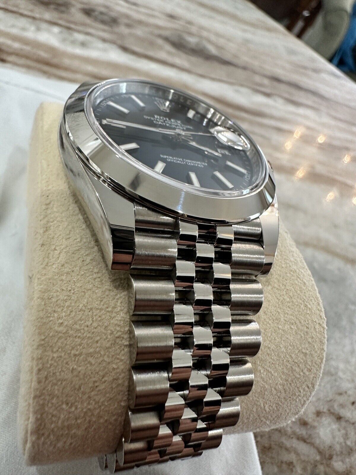 [WTS] Latest ref Rolex Datejust 41 under MSRP | Blue Stick Dial 126300 ...