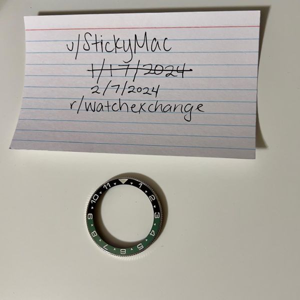 [WTS] Namoki Mods Bezel adapter and insert for Orient Ray Raven II . $5 ...