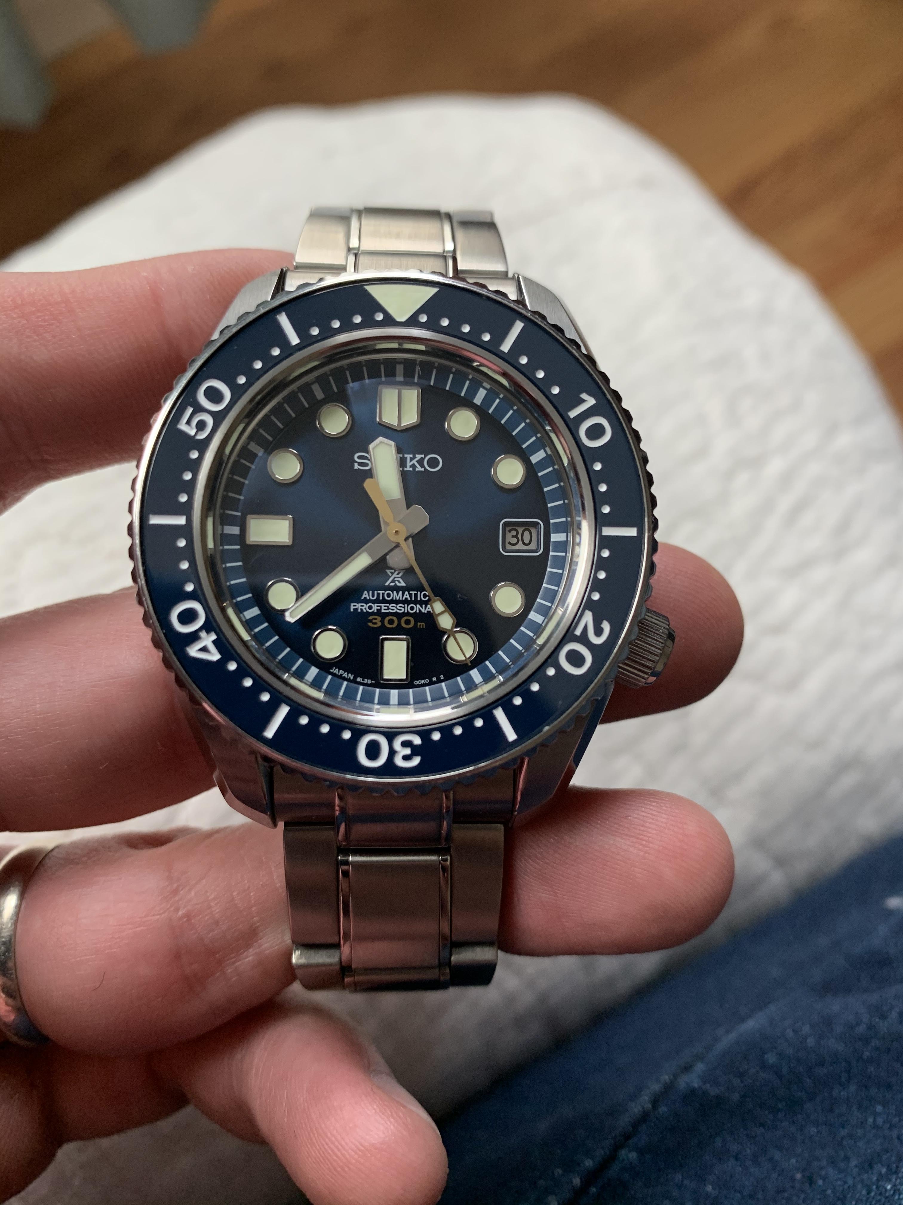 FS: Seiko Marine Master SLA023 Blue Dial | WatchCharts Marketplace