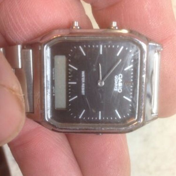 CASIO 101A4-F79 QUARTZ WATCH NEEDS BATTERY | WatchCharts Marketplace