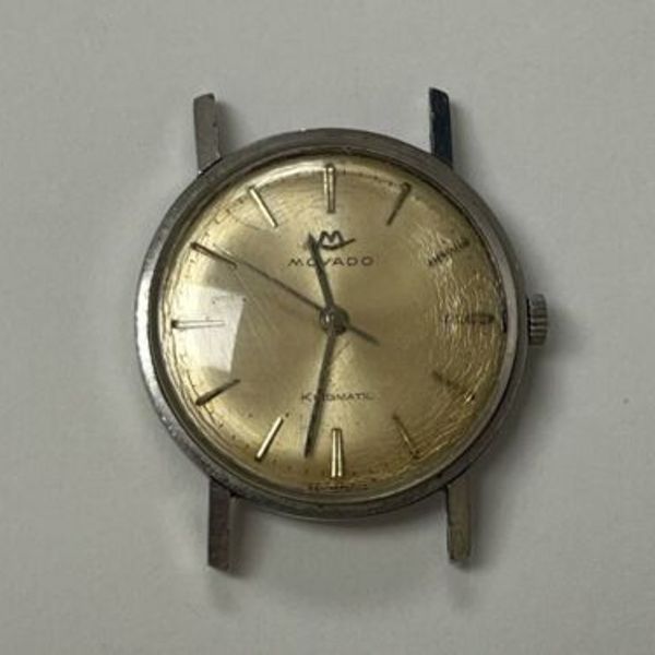 Vintage Swiss Watch Movado Kingmatic S Sub-Sea 28 Jewels, 1960s Rare ...