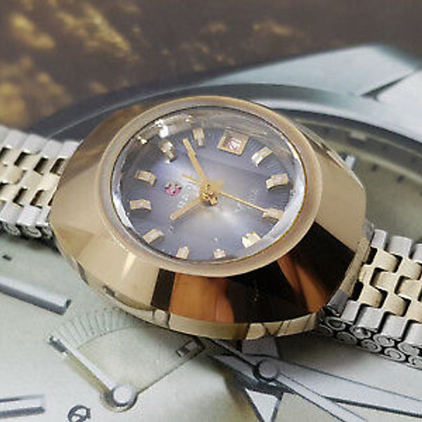 Vintage Rado Diastar Gold Case Automatic Swiss made Lady Balboa Rose gold 2. | WatchCharts ...
