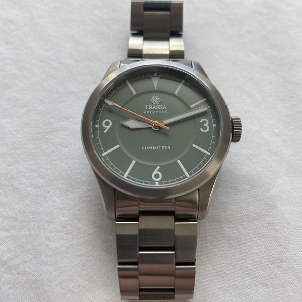 [wts] Traska Summiteer, Gen1, Sage Green, 38mm | WatchCharts