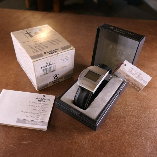 Junghans Mega 1 - Collectors Dream - ABS. Mint with Original Packaging ...
