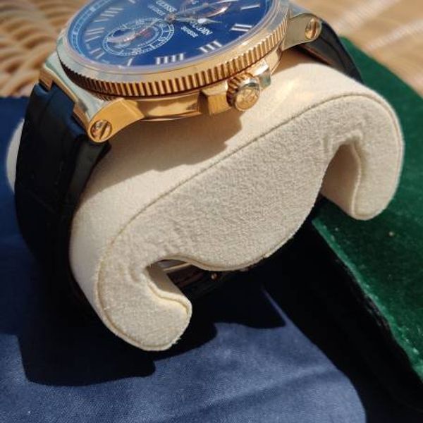 FS: Ulysse Nardin 266-67/43 Maxi Marine Blue Dial. | WatchCharts