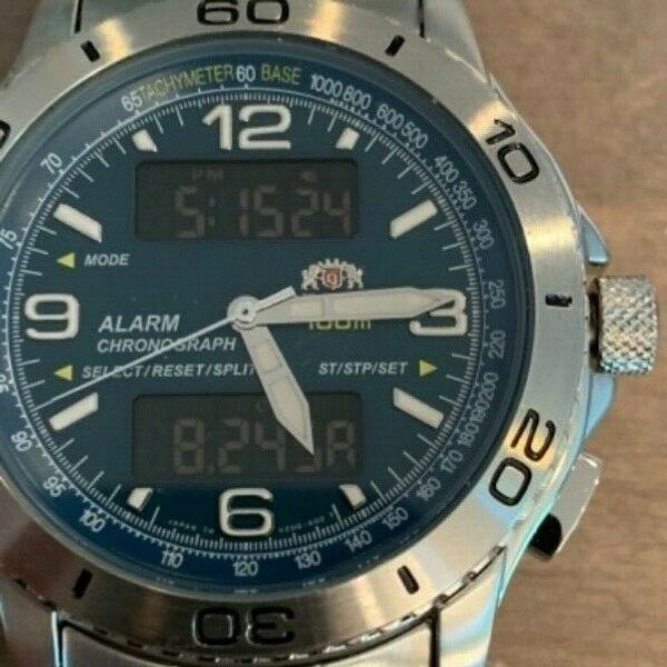 ORIENT ANALOG DIGITAL CHRONO ALARM MEN'S WATCH VINTAGE EUC | WatchCharts