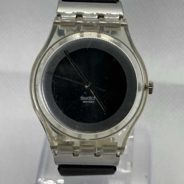 Vintage Swatch Mens Quartz Watch, Mirror Dial - Spares/Repairs ...