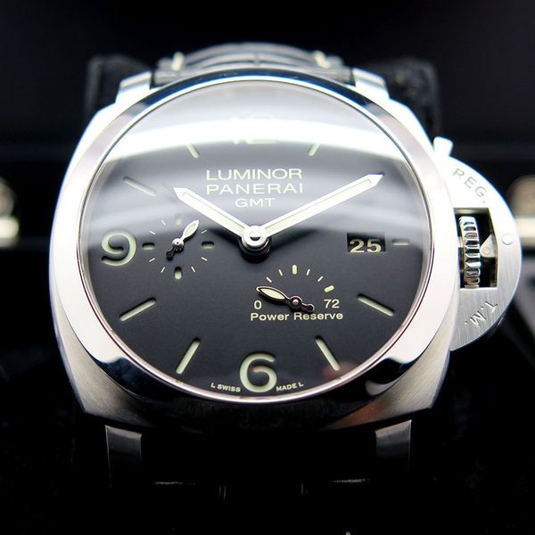 FS: Panerai PAM 321 LUMINOR 1950 MARINA 3 DAYS GMT POWER RESERVE-Q ...