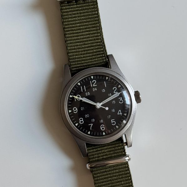 [WTS] Hamilton GG-W-113 Military Field Watch 1985 | WatchCharts Marketplace