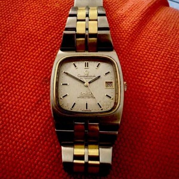 Omega Constellation 1970 Uomo Oro 18K e Acciaio Automatico ...