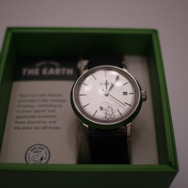 Timex Snoopy Automatic Watch Limited Edition Take Care of the Earth ...
