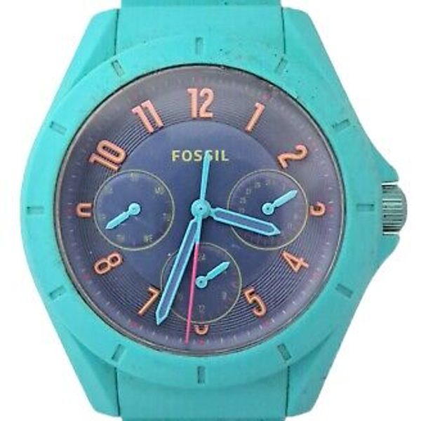 Awesome Fossil Blue Poptastic Sport Multi Function Mens Wrist Watch ...