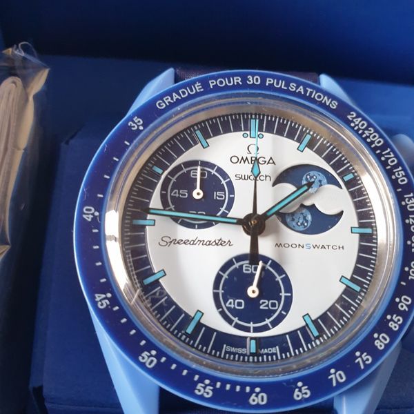 Swatch x OMEGA Mission to The Super Blue Moonphase Moonwatch ...