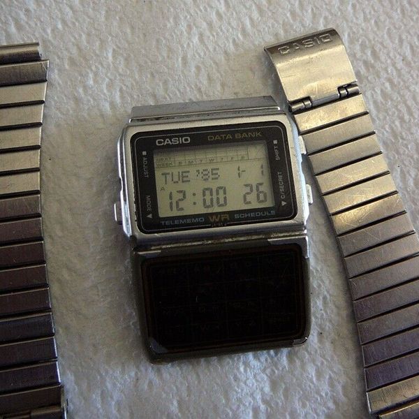 Casio DBC 610 Data Bank Watch for parts | WatchCharts Marketplace