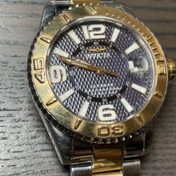 Invicta ILE0620031 Ocean Ghost Swiss Made 18K Solid gold Bezel / Links ...