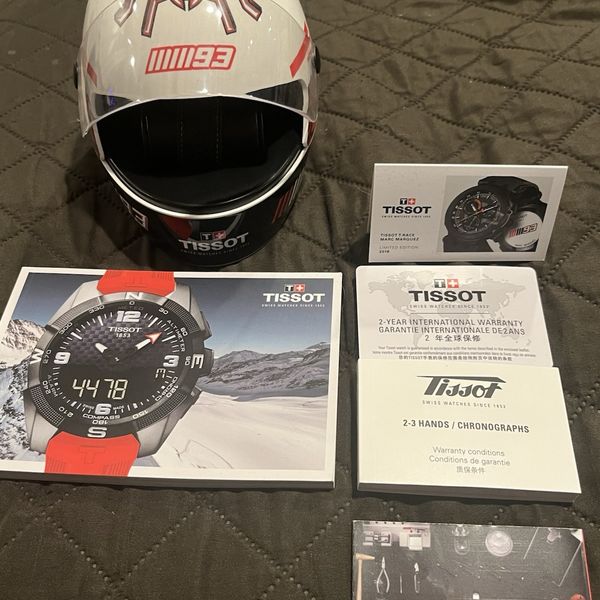 Tissot T-RACE MARC MARQUEZ 2018 LIMITED EDITION Watch T115.417.37.061 ...