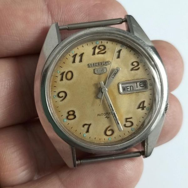 Vintage Seiko Mens Watch. Automatic 17 Jewels SEIKO 7009 8270 Dated ...