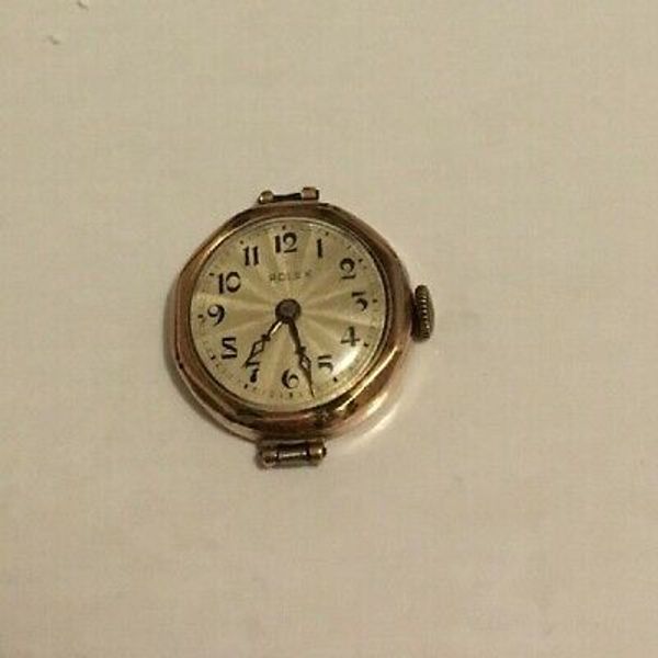 Rolex 7 Worlds Records Gold Medal Solid 9ct Ladies Vintage Watch-Not ...