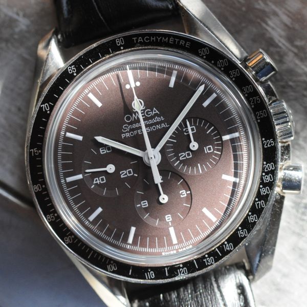 Omega Speedmaster Professional Sapphire Brown Chocolate Dial 311.32.42 ...
