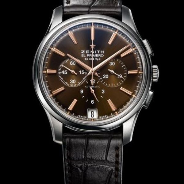 FS: Zenith El Primero Captain Chronograph Brown Dial | WatchCharts ...