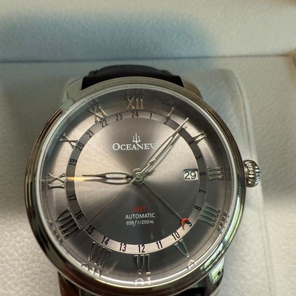 Oceaneva Men's OceanTrek GMT 200m Seiko NH34 Automatic 200m Water ...